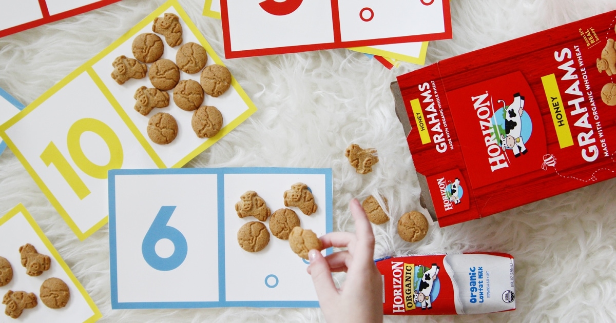 Preschool Math Counting Game + Free Printable