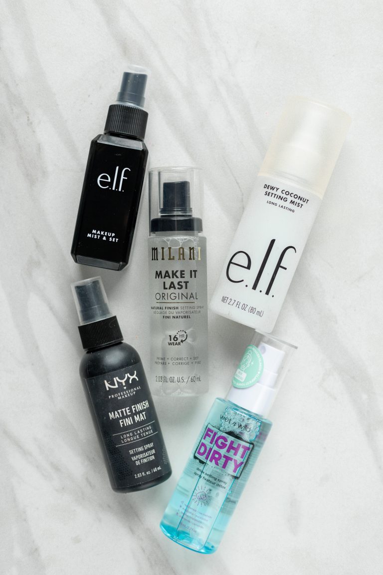 The BEST Drugstore Setting Sprays for All Skin Types
